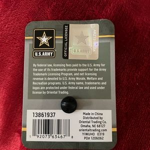U.S. Army | Jewelry | Us Army Enamel Pin | Poshmark